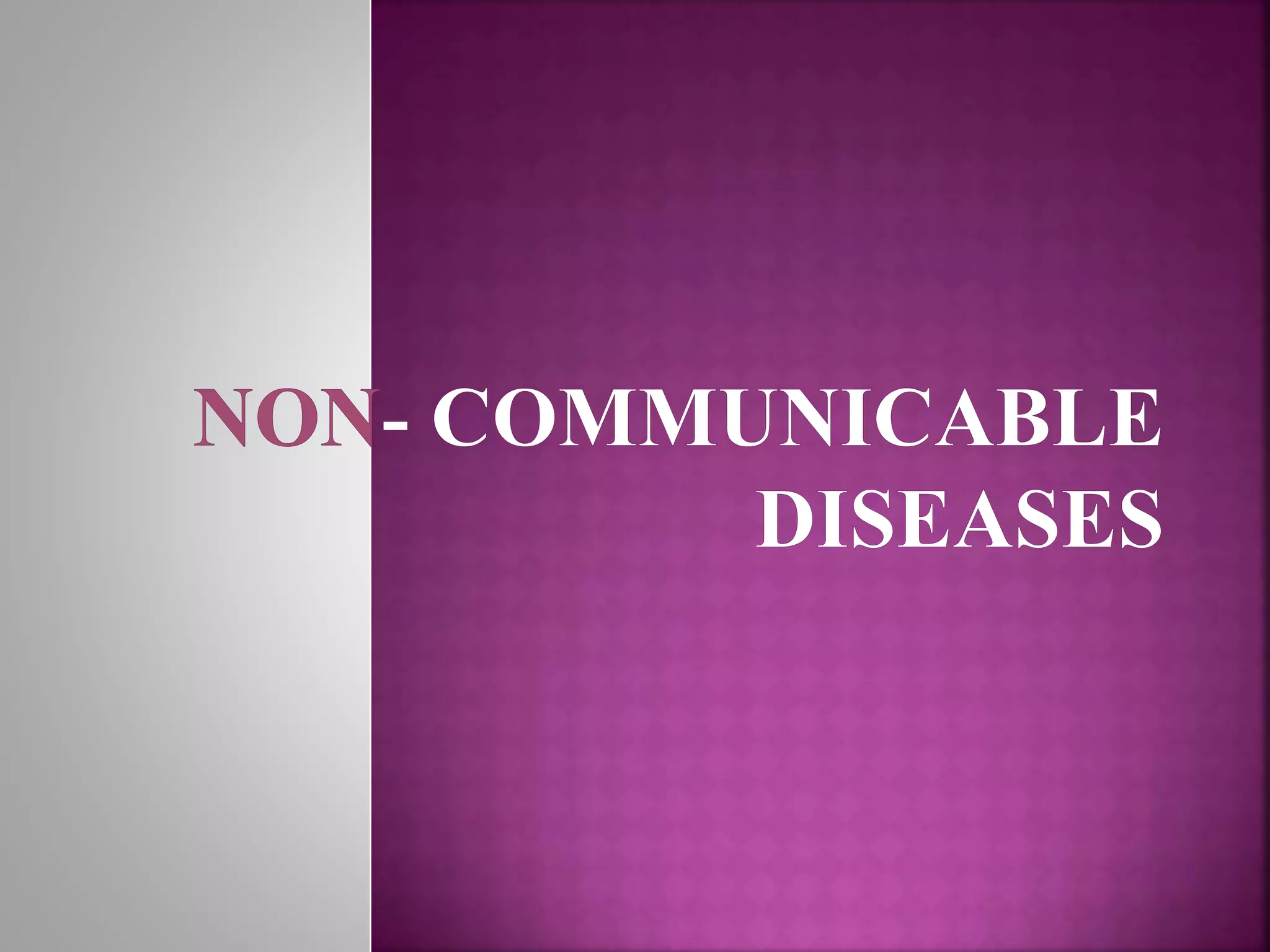 Grade 7 - Diseases (Communicable and Non-communicable Diseases) part 1 ...