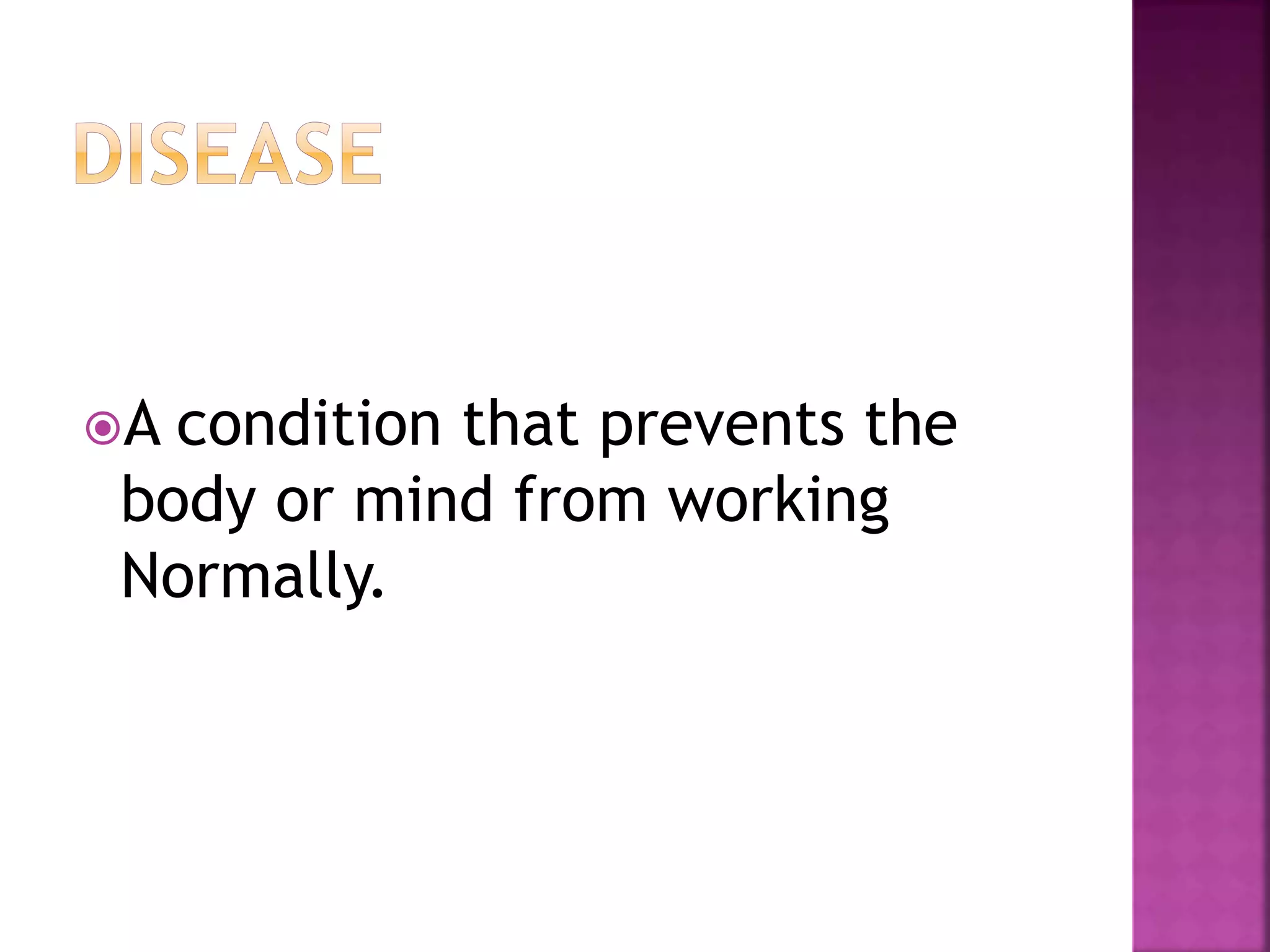 Grade 7 - Diseases (Communicable and Non-communicable Diseases) part 1 ...