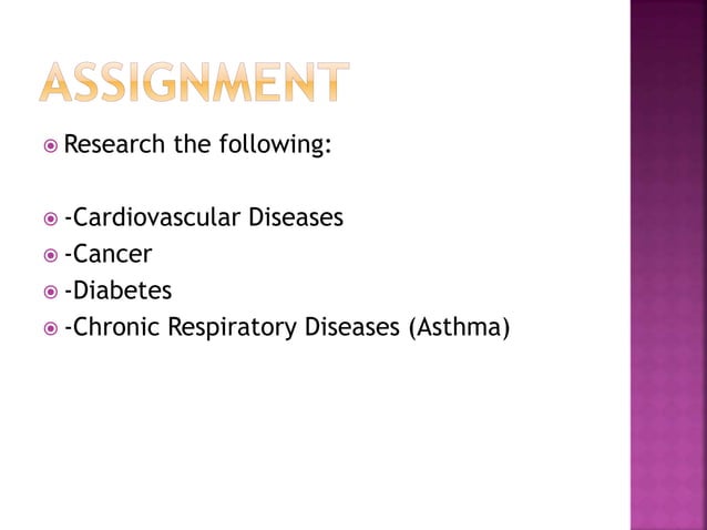 Grade 7 - Diseases (Communicable and Non-communicable Diseases) part 1 ...