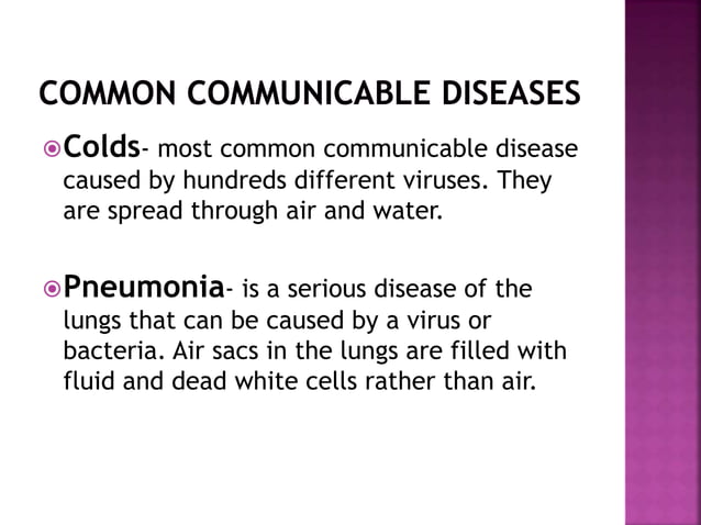 Grade 7 - Diseases (Communicable and Non-communicable Diseases) part 1 ...