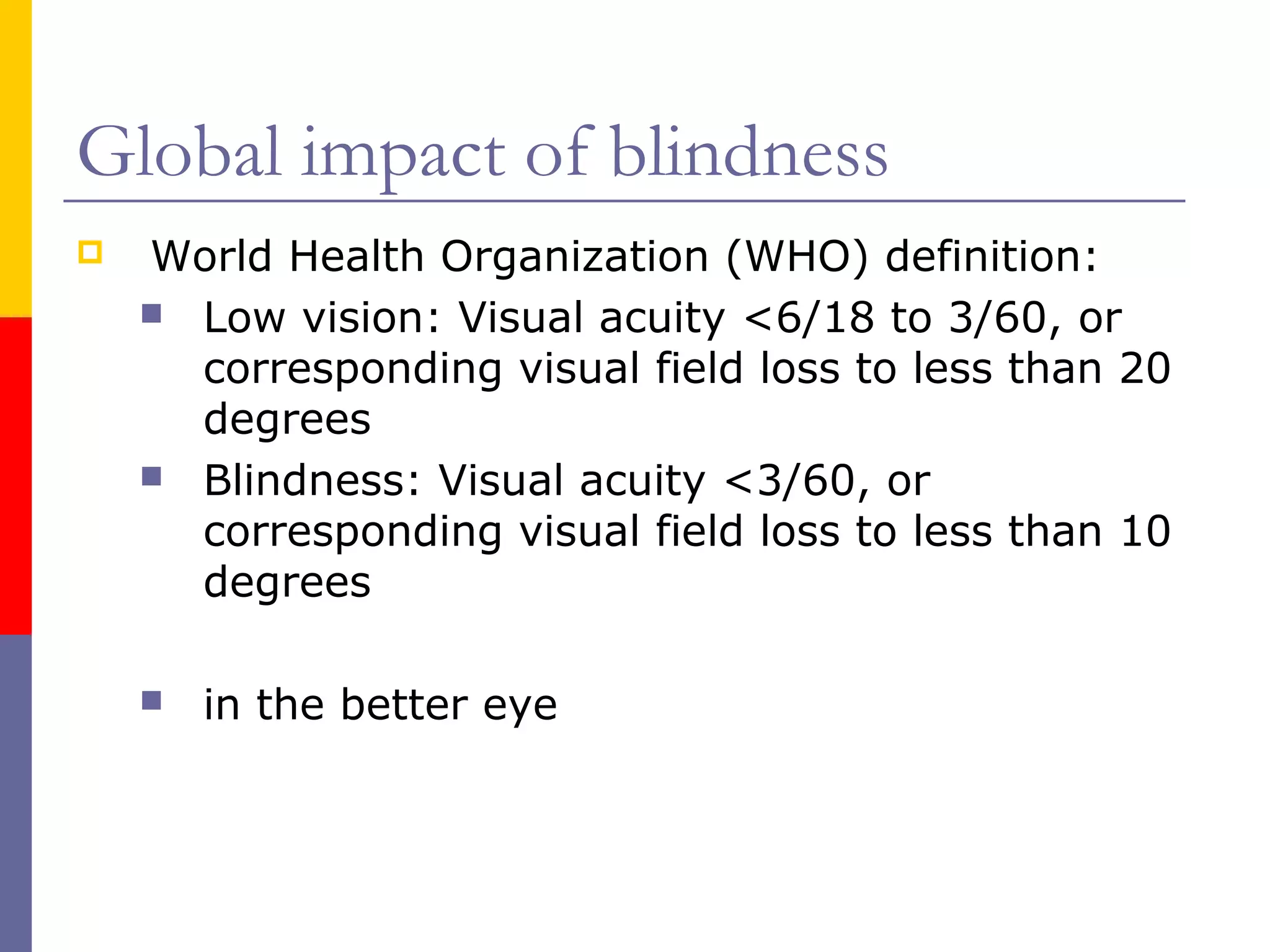 Introduction to Ophthalmology | PPT