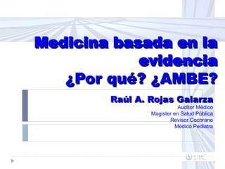 Introduccion a la MBE y Pregunta PICO.ppt