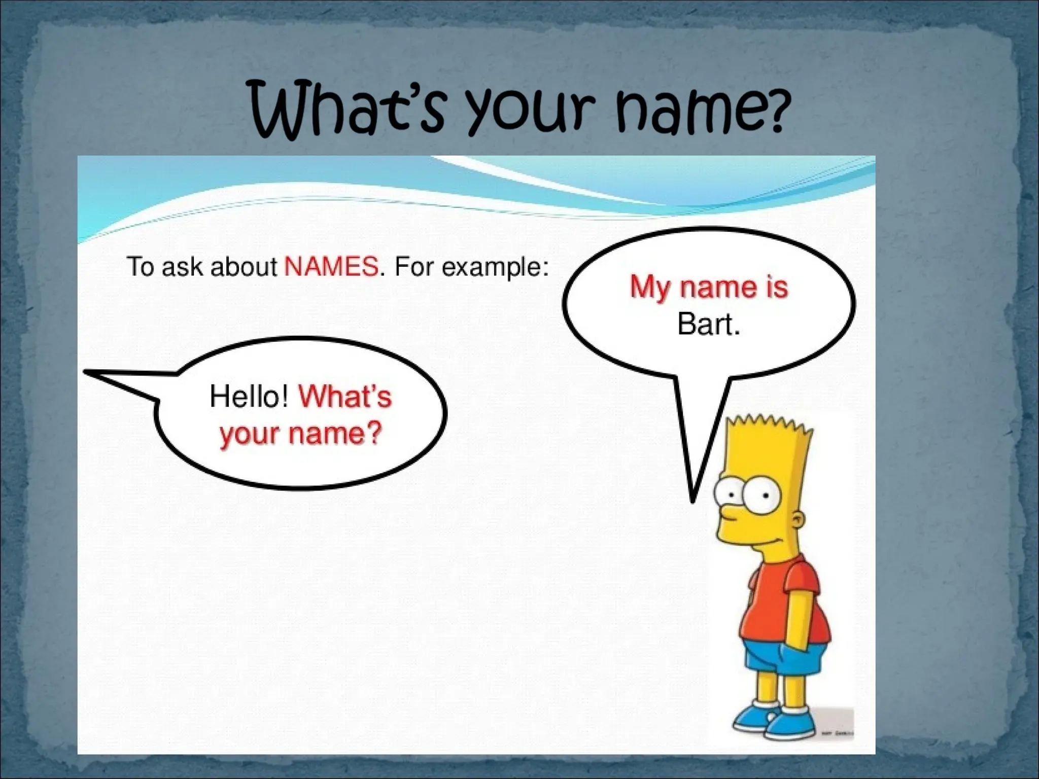 Introduce yourself for first day at school | PPT