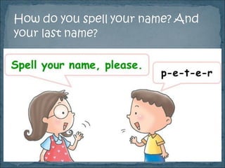 Introduce yourself for first day at school | PPT