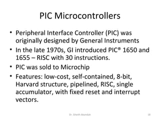 1 introducing embedded systems and the microcontrollers | PPT