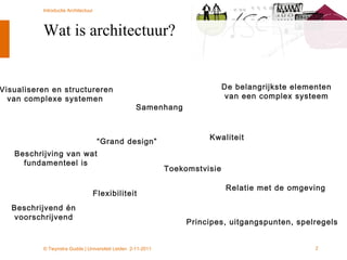 1 introductie architectuur | PPT