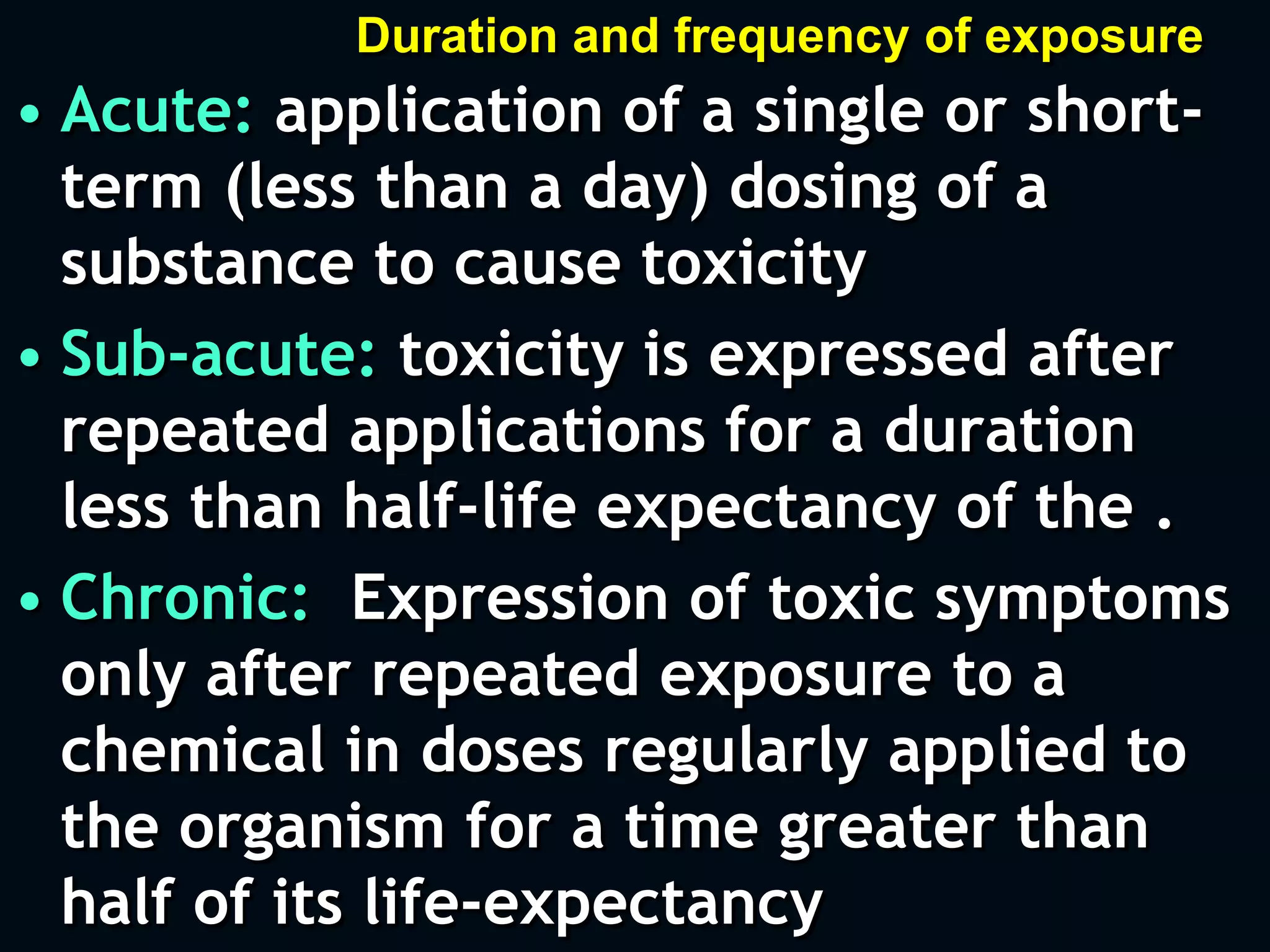 INTRODUCTION TO TOXICOLOGY | PPTX