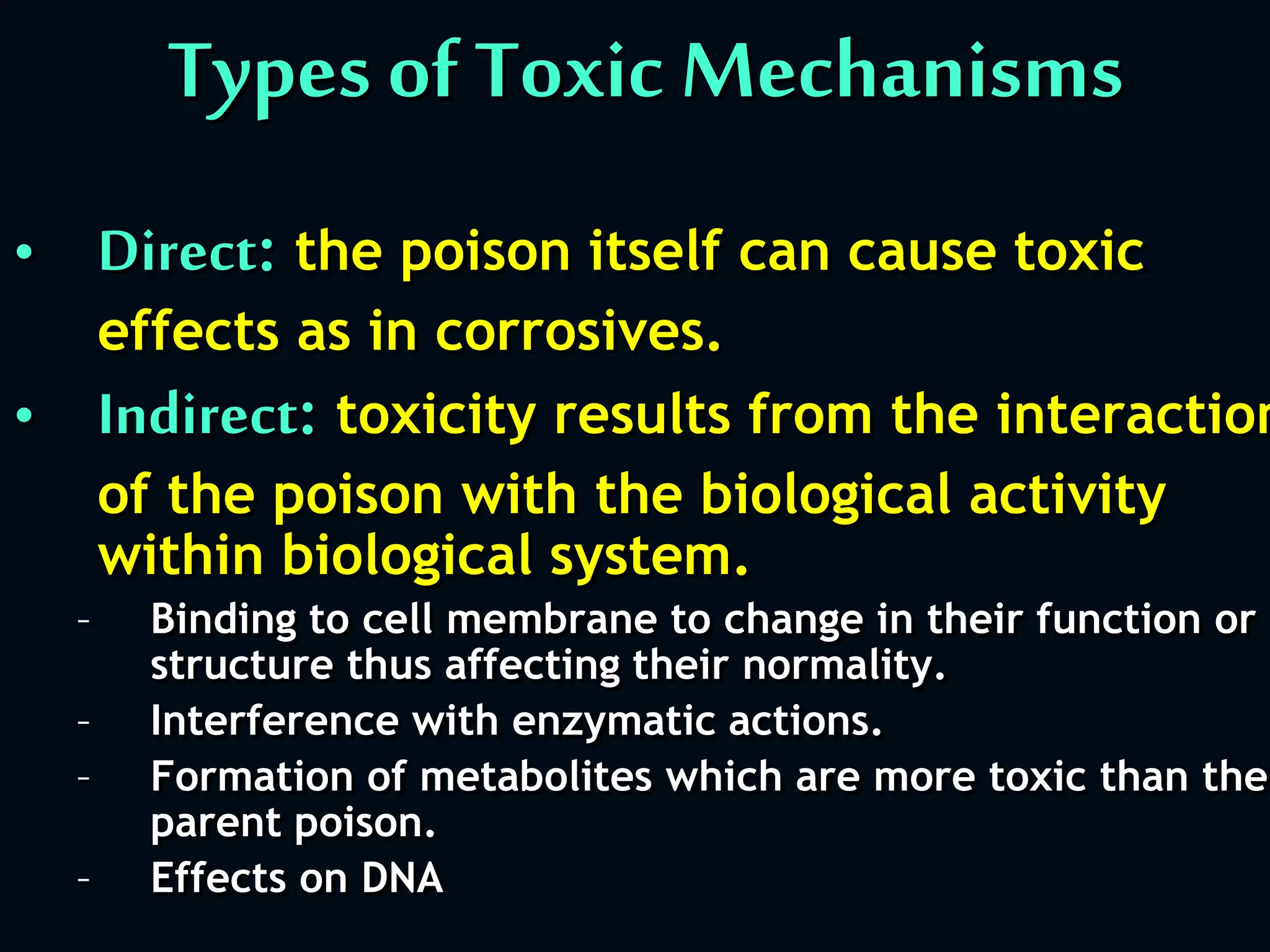 INTRODUCTION TO TOXICOLOGY | PPTX