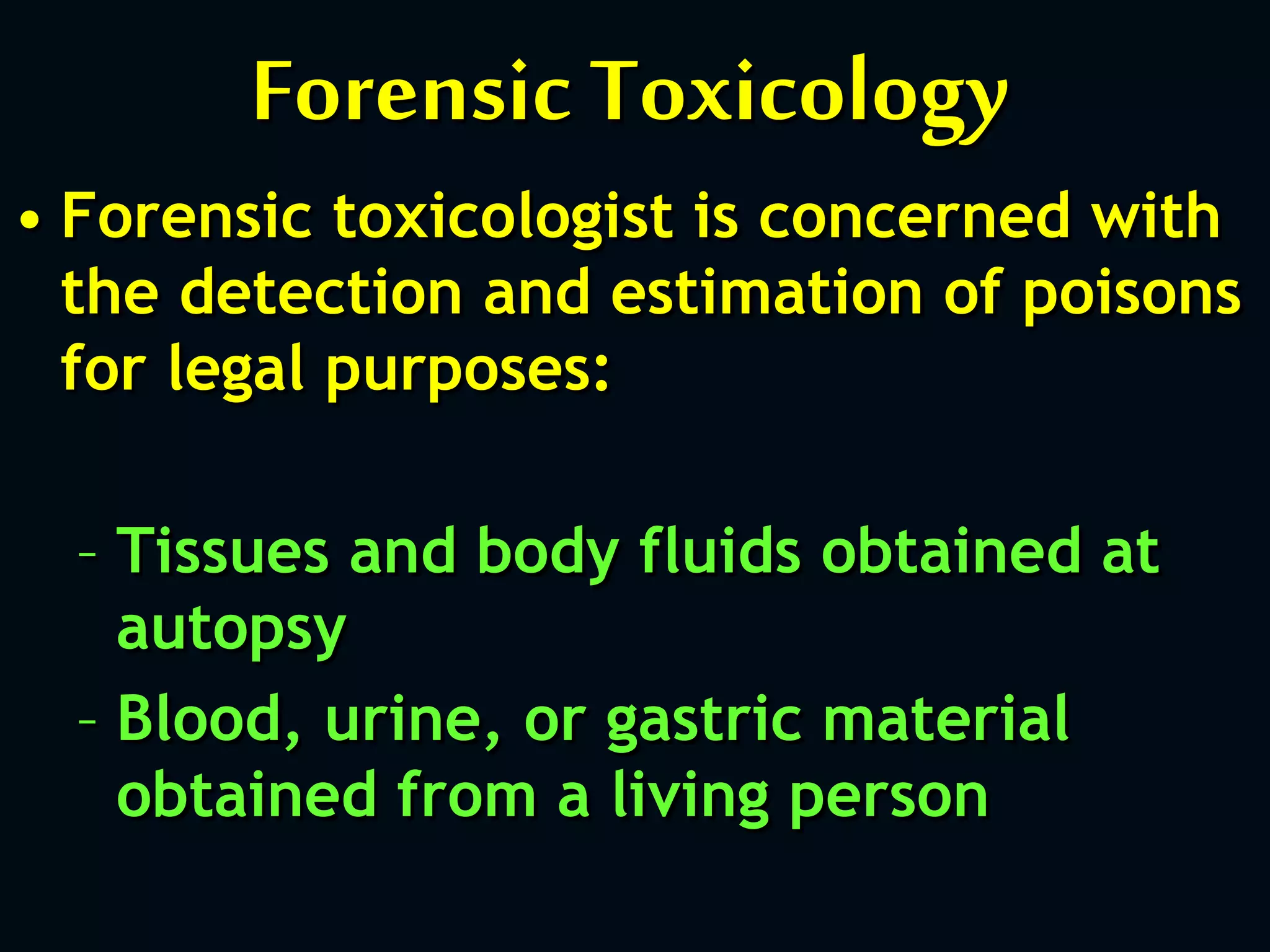 INTRODUCTION TO TOXICOLOGY | PPTX