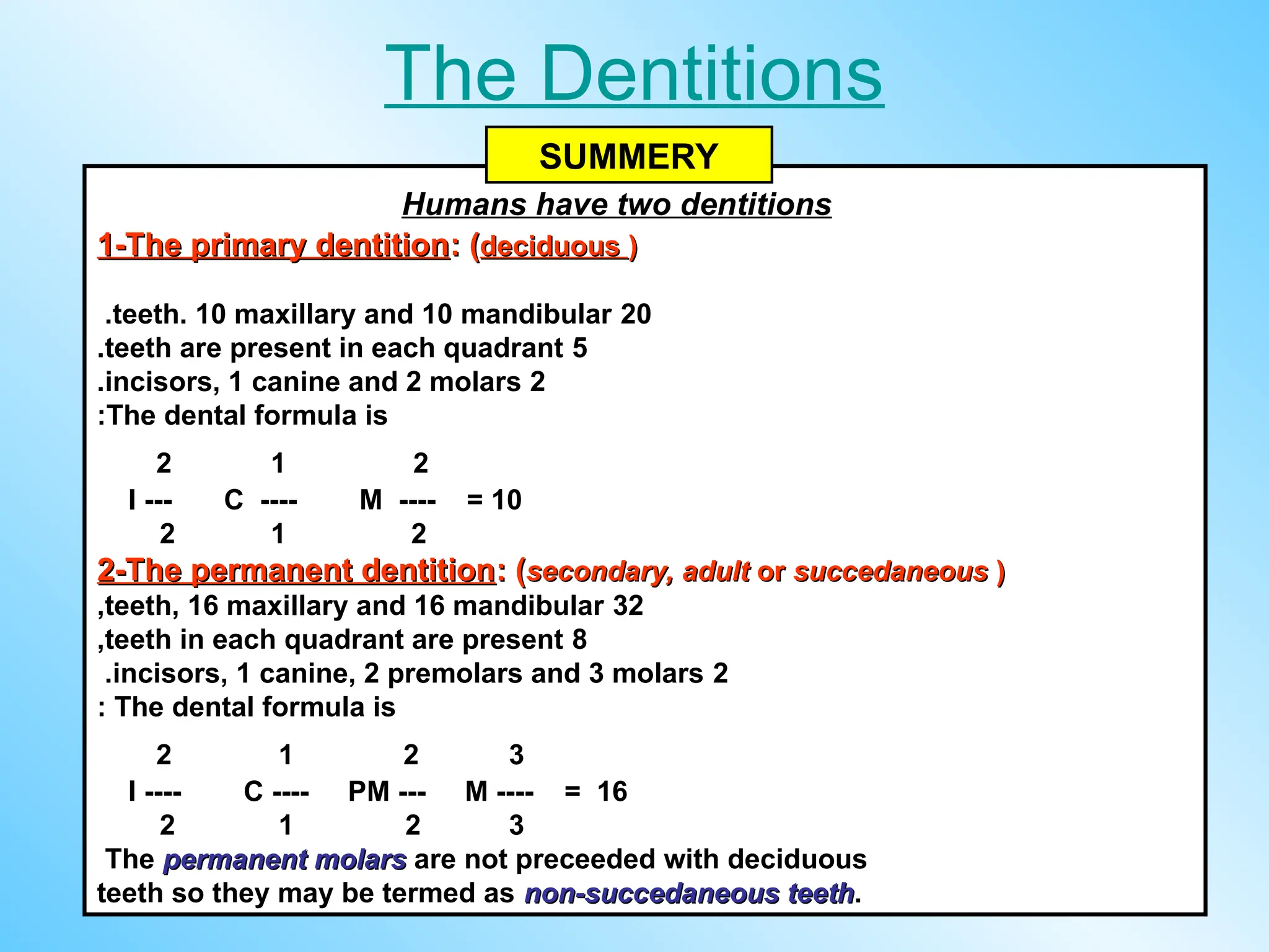 Introduction to dental anatomy Physiology and occlusion.ppt | Dental ...