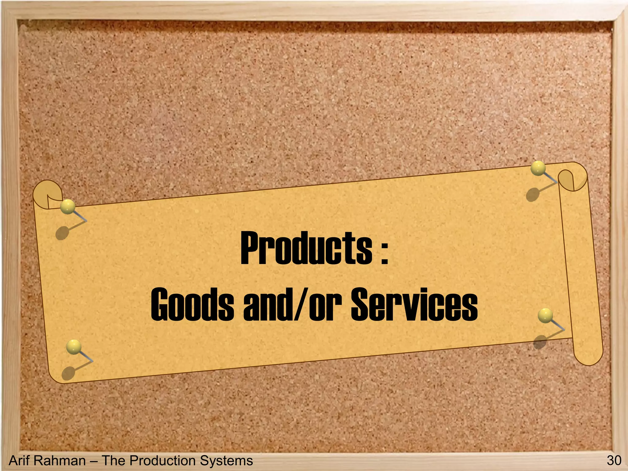 01 introduction to production systems | PPT