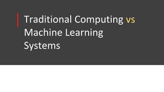 Machine Learning and Artificial Intelligence | PPT
