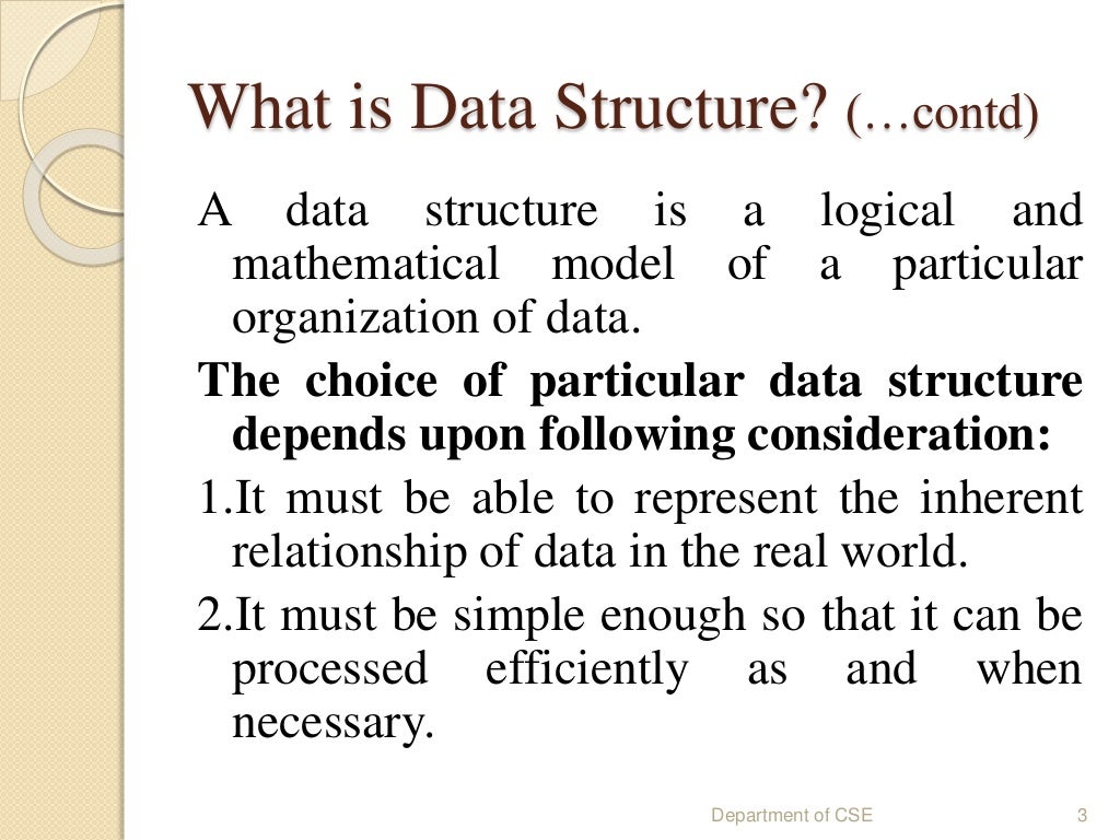 Introduction To Data Structure Ppt