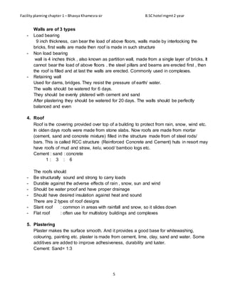 introduction to hotel facility planning : planning of hotels | DOCX