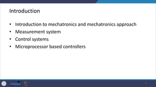 1 introduction of mechatronics | PDF