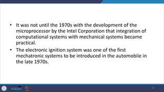 1 introduction of mechatronics | PDF