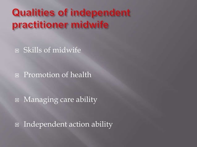 INTRODUCTION-MIDWIFERY | PPT