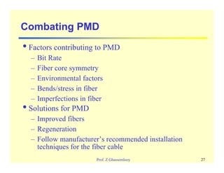 Introduction of Optical Communication old data | PPT