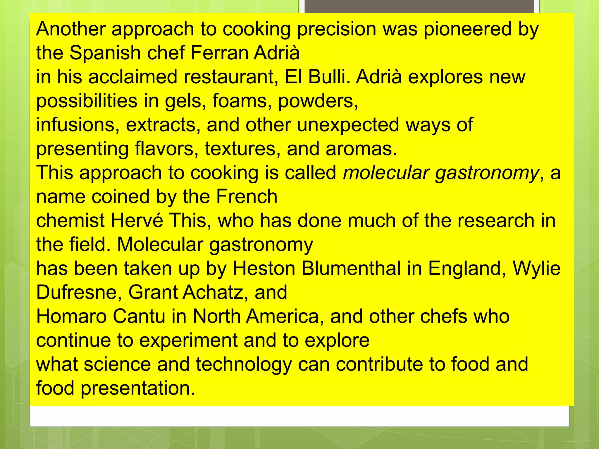 Introduction -History of Culinary | PPTX