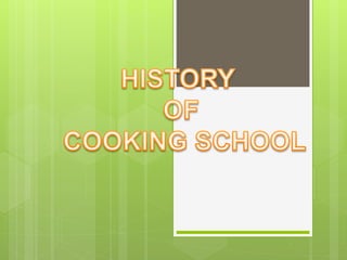 Introduction -History of Culinary | PPTX