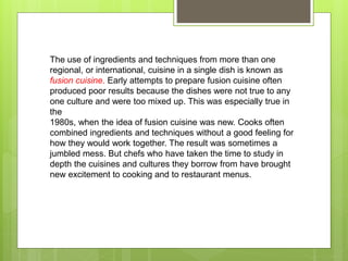 Introduction -History of Culinary | PPTX