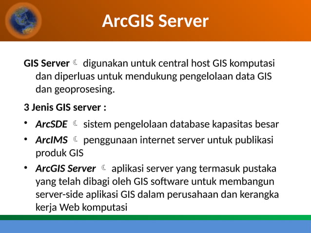 Presentasi tentang pengenalan aplikasi GIS | PPTX