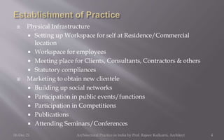 1 introduction arch_practice | PPTX | Construction Industry | Industries