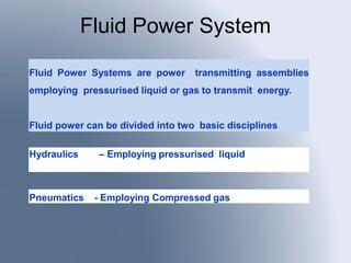 1Introduction basics of hydraulics | PPTX