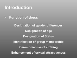 1, introduction costume and history | PPT