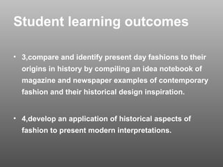 1, introduction costume and history | PPT