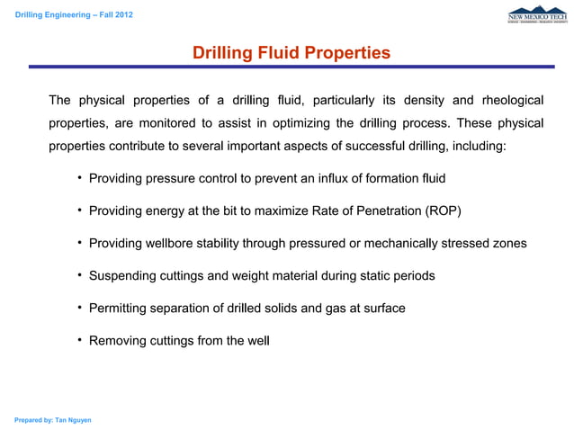 1 introduction drillingfluids | PPT
