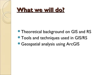 Introduction To GIS | PPT