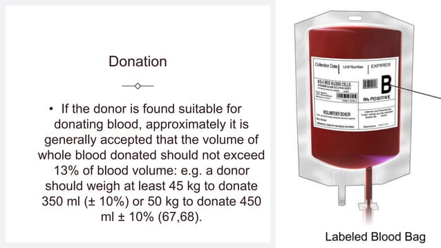 introduction into blood banking science.pptx | Blood Disorders ...