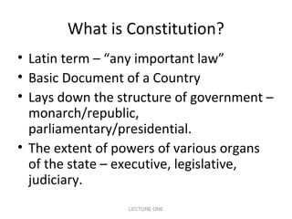 1 introduction lecture | PPT