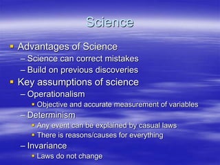 1 Introduction of behavioral science | PPTX