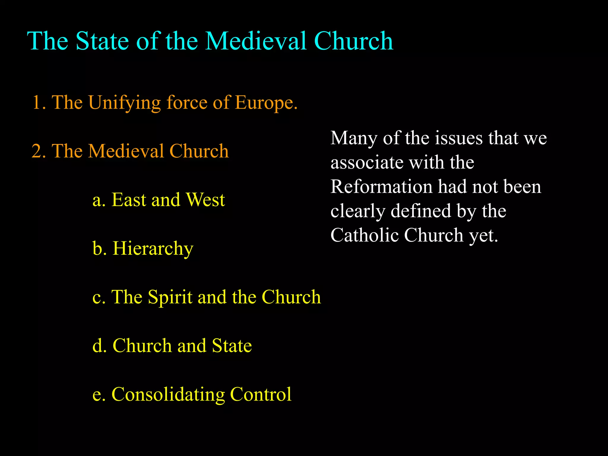 Reformation Introduction, Martin Luther | PPTX