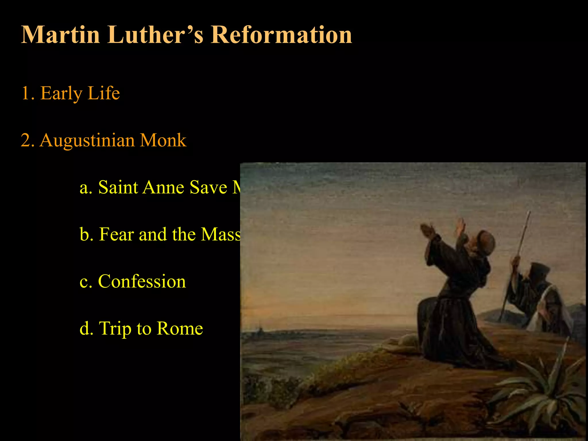 Reformation Introduction, Martin Luther | PPTX