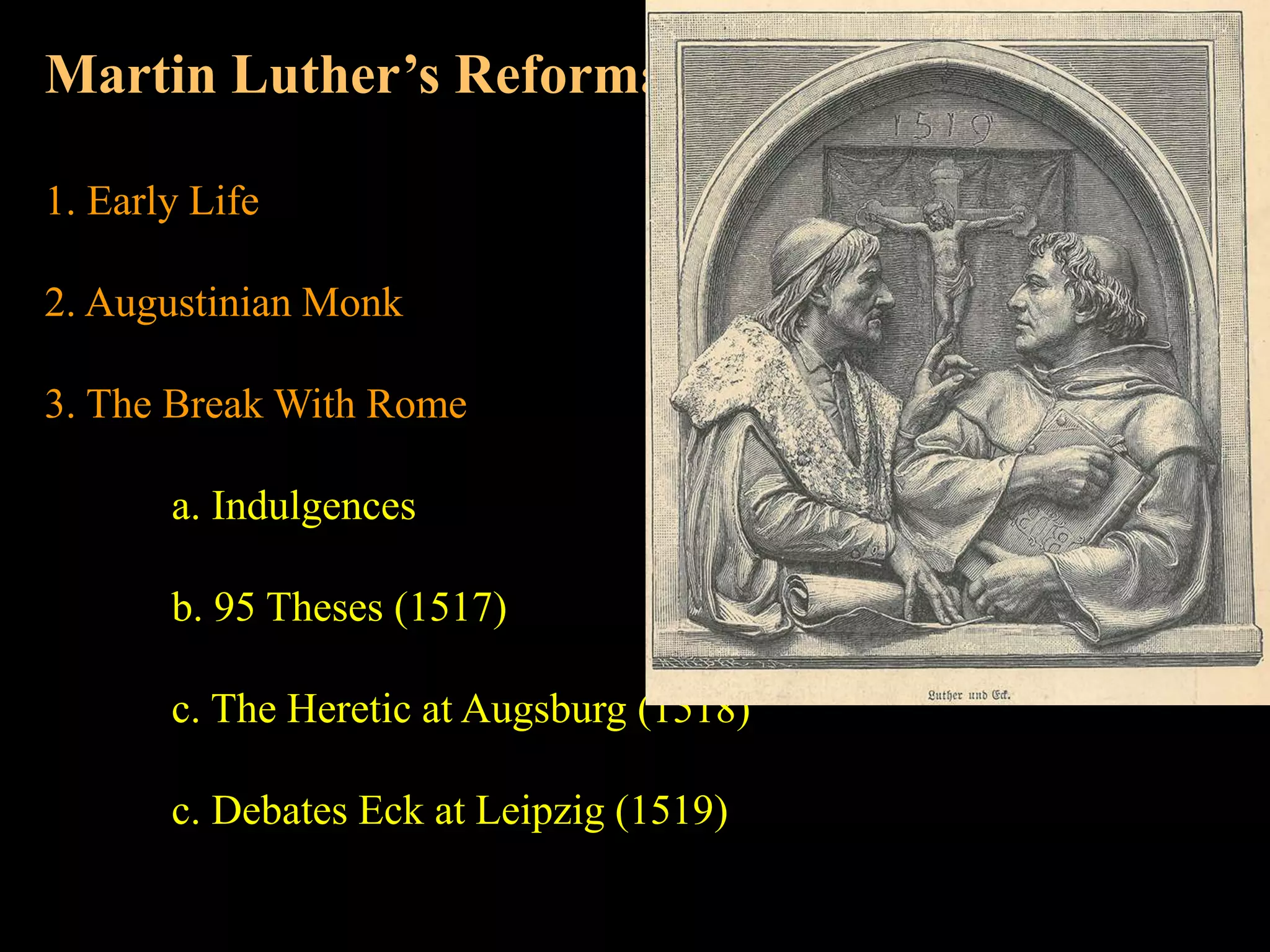 Reformation Introduction, Martin Luther | PPTX