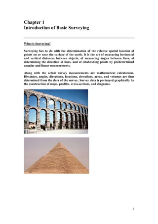 S2 1 introduction of basic surveying | PDF | Geography | Science
