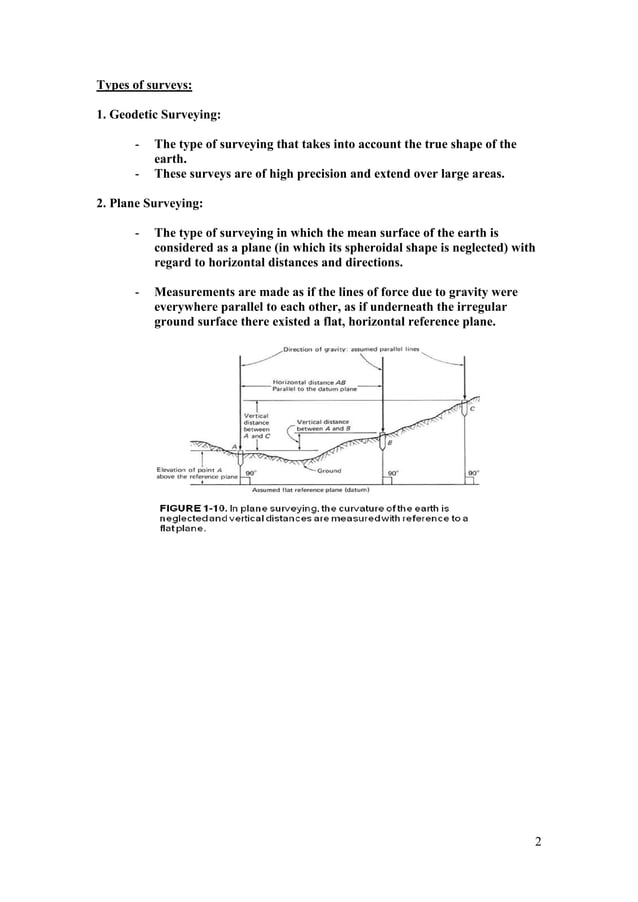 S2 1 introduction of basic surveying | PDF | Geography | Science