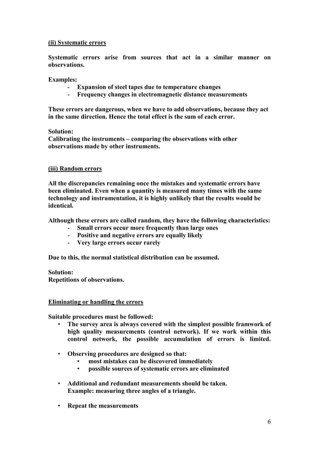 S2 1 introduction of basic surveying | PDF | Geography | Science