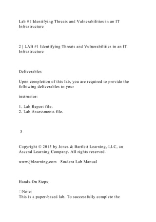 1 Introduction The task of identifying risks in an.docx