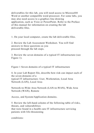 1 Introduction The task of identifying risks in an.docx