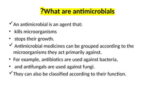 Introduction to antimicrobial drugs.ppt