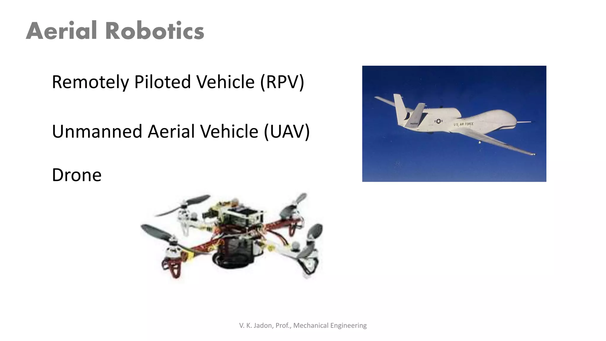 Introduction to Aerial Robotics | PPT Introduction to Aerial Robotics | PPT