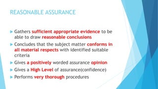 Introduction to Audit & Assurance - Chapter 1 ACCA F8 (AA) | PPTX