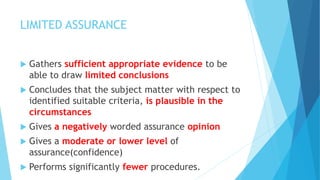 Introduction to Audit & Assurance - Chapter 1 ACCA F8 (AA) | PPTX