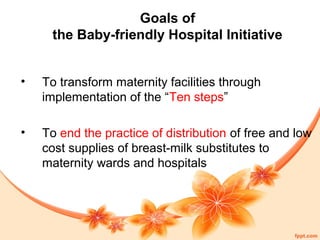 Baby Friendly Hospital 10 Steps