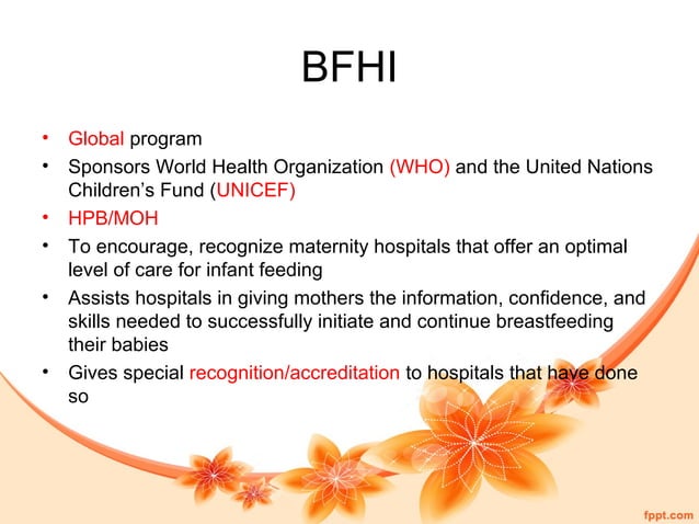 1 introduction to bfhi and 10 steps of breastfeeding | PPT | Pregnancy ...