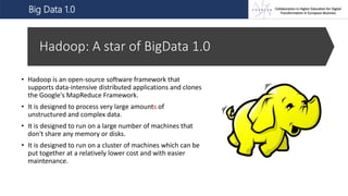 Introduction to Big Data & Big Data 1.0 System | PPT